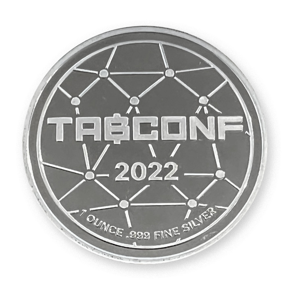 Silver Challenge Coin - TABConf 2022